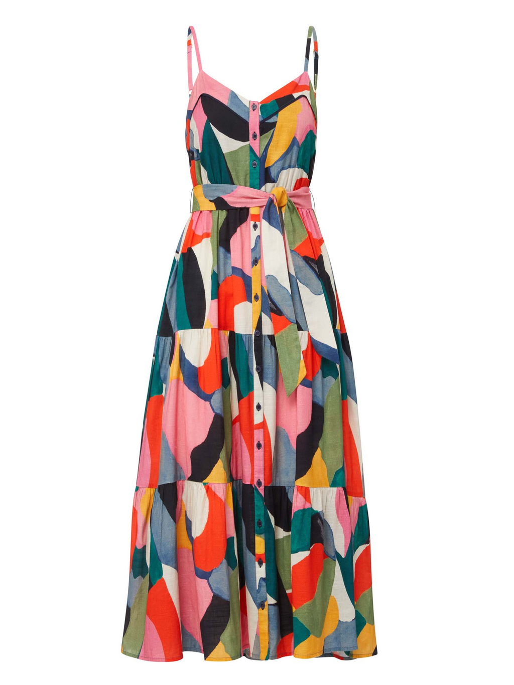 Addyson Dress In Carta Colorblock | CHANGE OF SCENERY – Change of Scenery