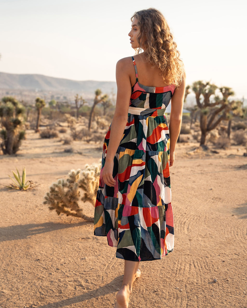 Addyson Dress In Carta Colorblock | CHANGE OF SCENERY – Change of Scenery