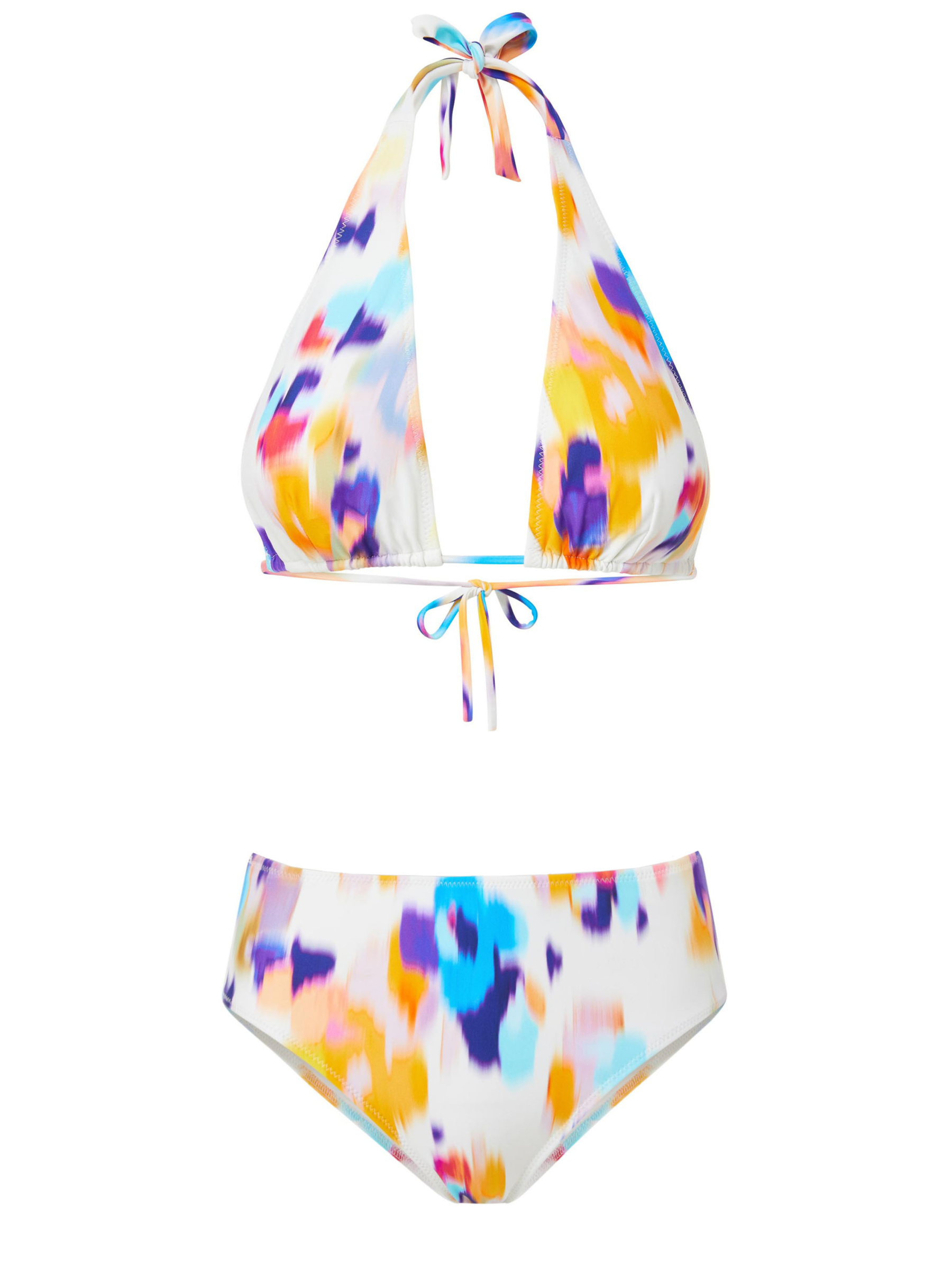 Allison Top + Classic Midrise Bottom in Floral Ikat – Change of Scenery