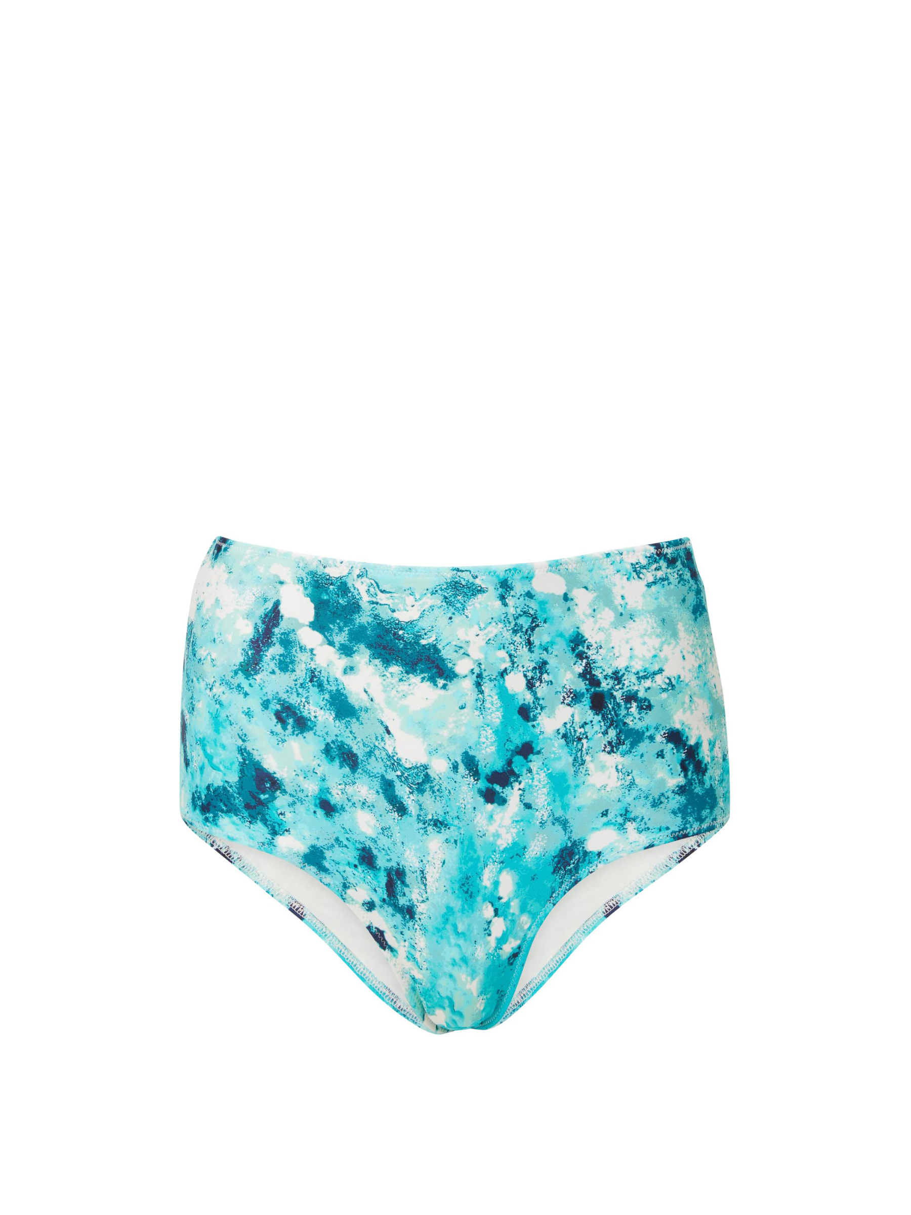 Classic High Waist Bottom in Ocean View Print | CHANGE OF SCENERY ...