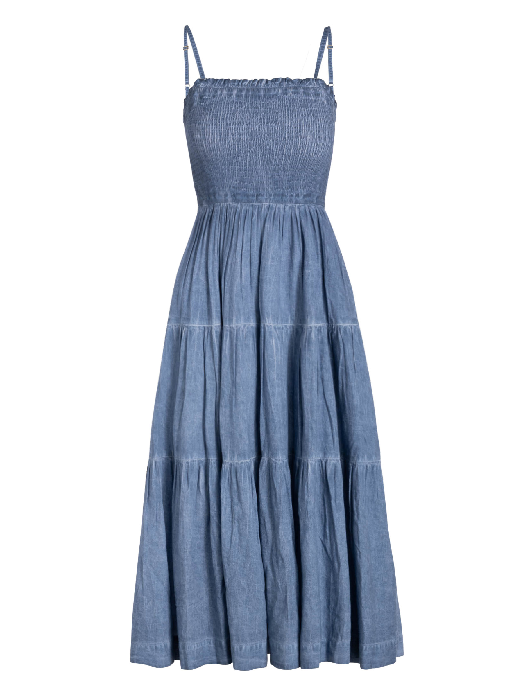 Kristen Dress In Stonewash | CHANGE OF SCENERY – Change of Scenery