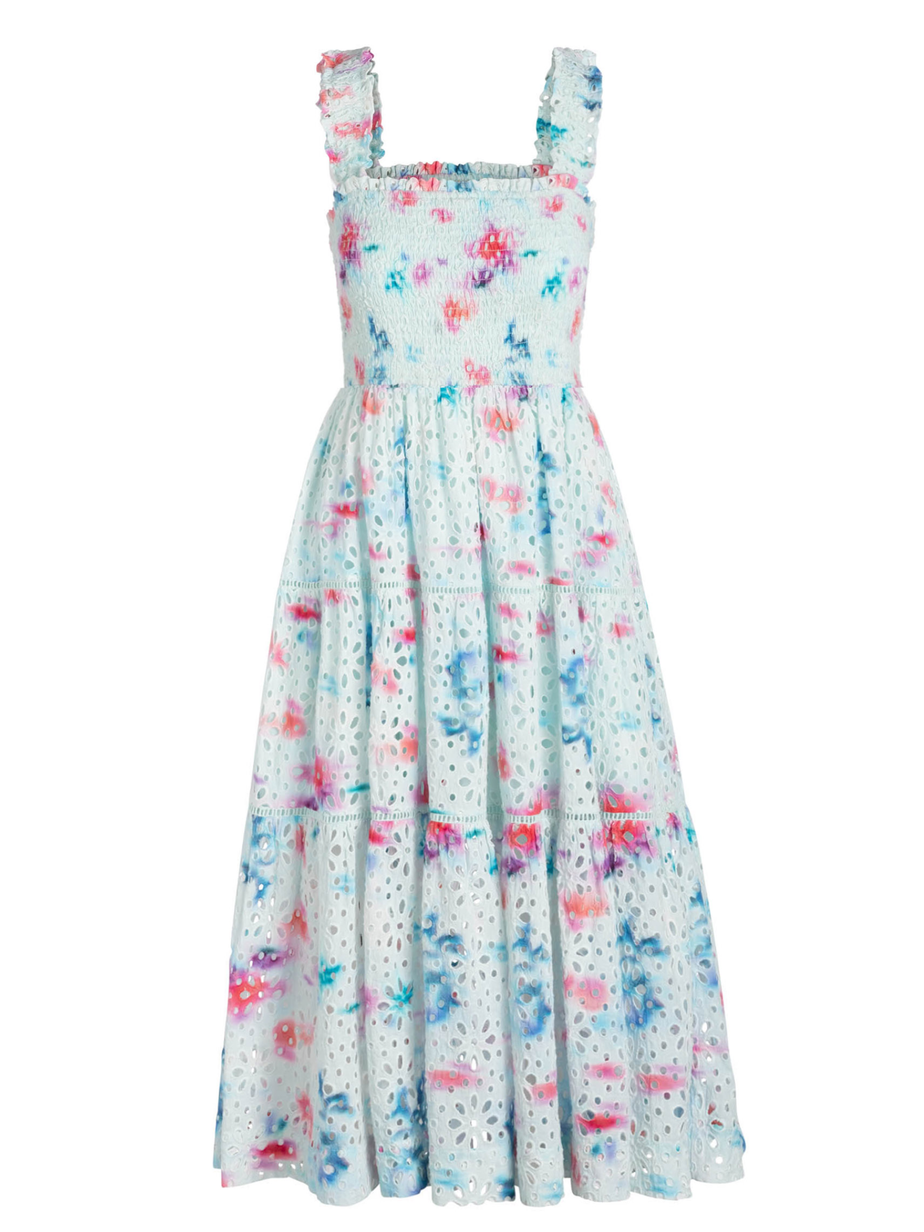 Kristen Dress In Cielo Print Eyelet | CHANGE OF SCENERY – Change of Scenery