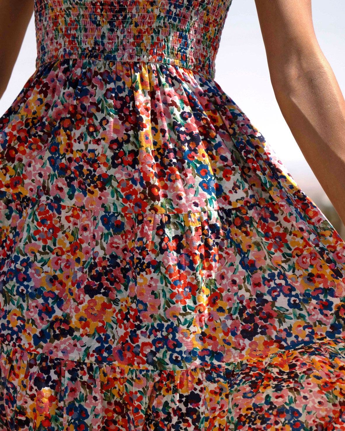 Kristen Dress In Painted Petals | CHANGE OF SCENERY – Change of Scenery